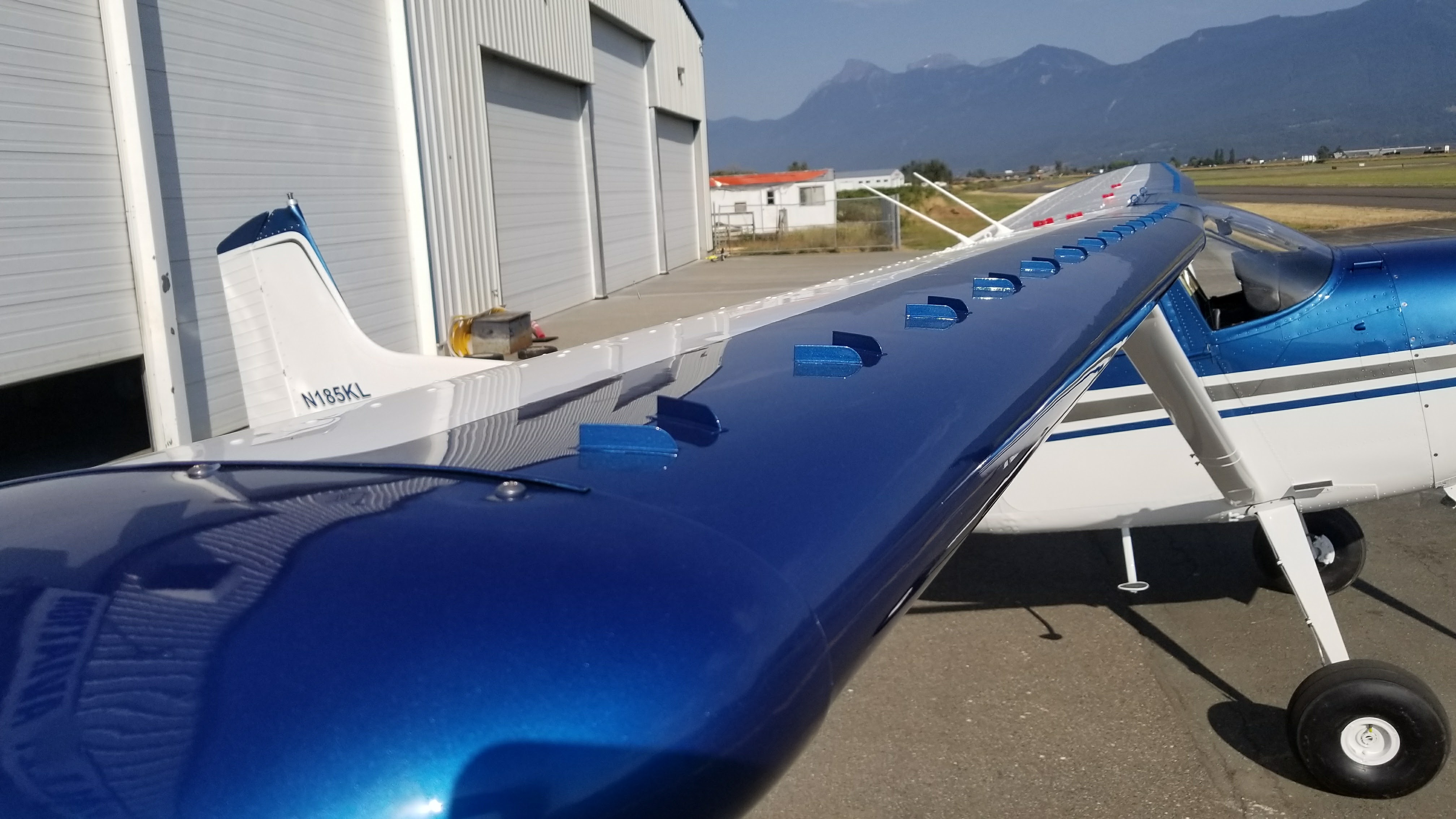 Cessna 185 Paint Windows (13) – Upper Valley Aviation